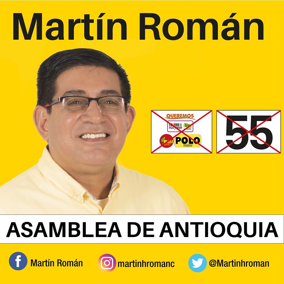 Martín Román - Queremos (Polo Democrático) #55 - Asamblea de Antioquia ...