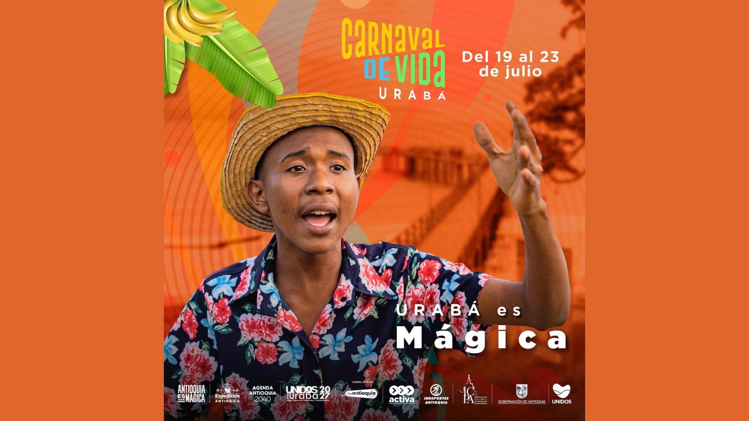 ¡Antioquia vibrará con el gran Carnaval de Vida de Urabá! » Al Poniente