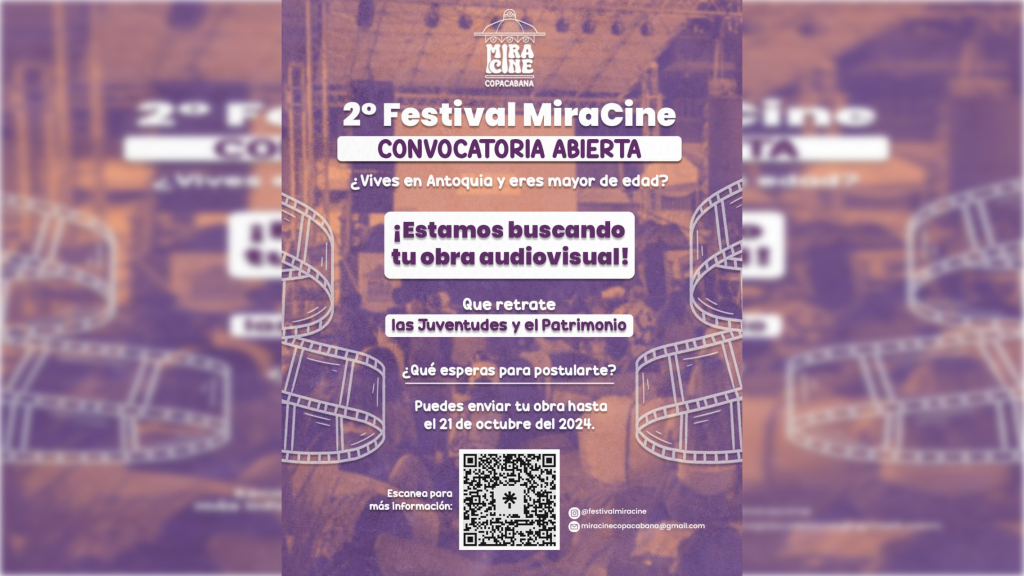 Convocatoria Abierta para el Festival Miracine 2024 » Al Poniente