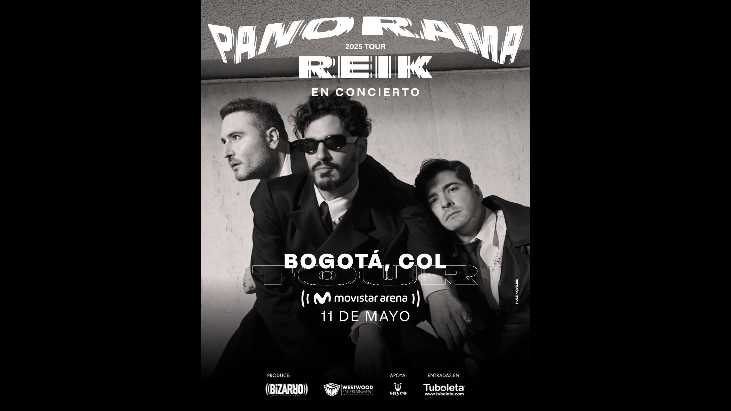 ¡Reik regresa a Colombia en 2025 con su gira "Panorama Tour”! » Al Poniente